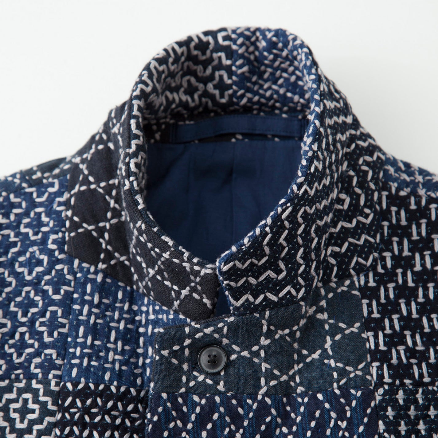 Vintage Hand Sashiko Patchwork Blazer – KUON Tokyo